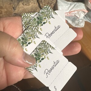 Claw Clip Cards, Personalized Packaging and Hanging Cards for 2 and 4 ...