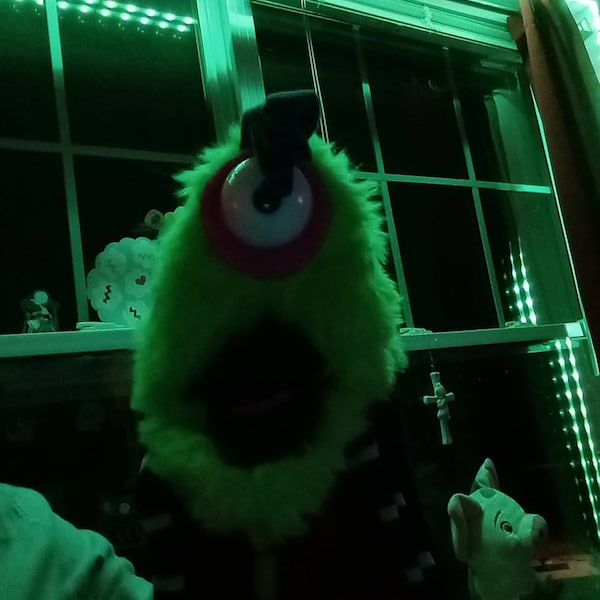 Cyclops Alien Puppet - Etsy