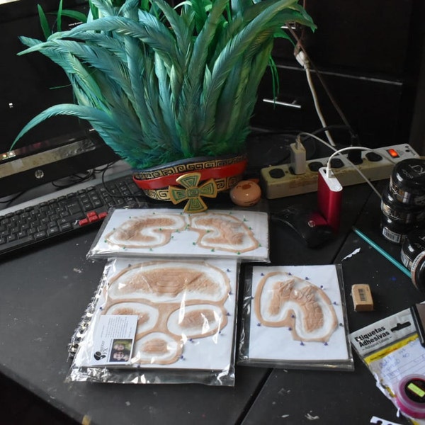 Snake Scales/reptile Forehead, Cheeks and Chin Prosthetic, SFX Makeup ...