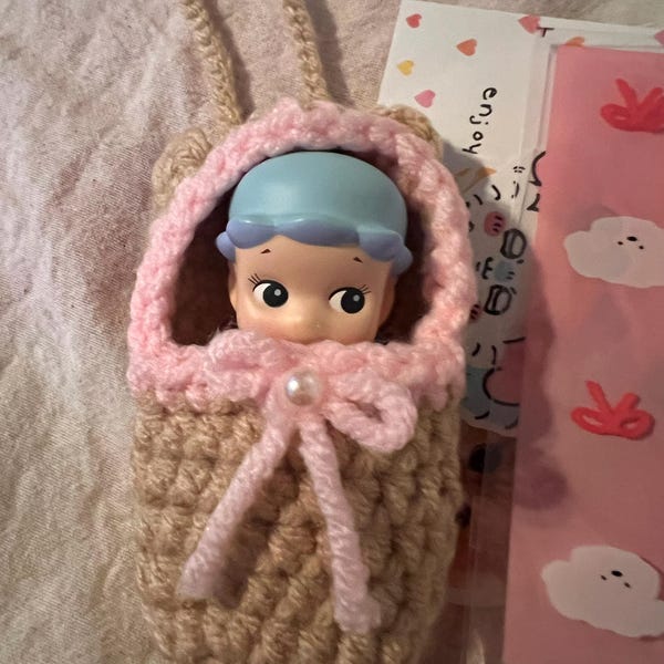 Crochet Latte Sonny Angel Holder Pattern | Sonny Angel Holder Patterns ...