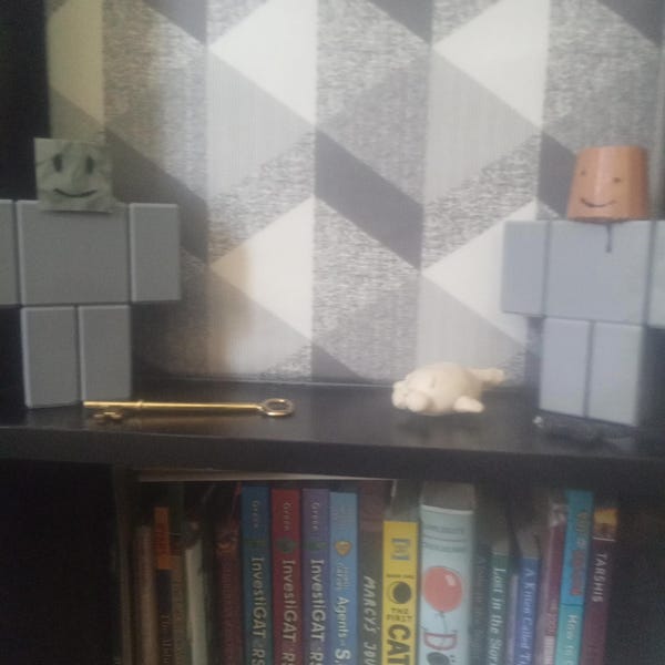 BIVE -- 3D Printed + Painted 5 Inch ROBLOX Regretevator Figure - Etsy