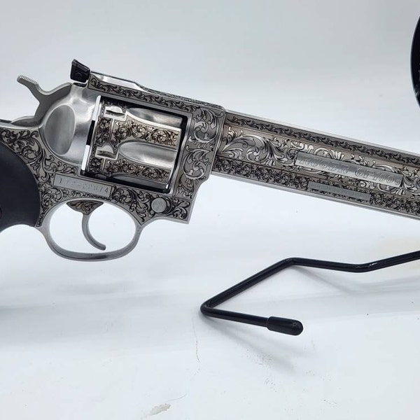 Engraving Firearms Design Colt Python 357 Magnum Scroll Design - Etsy
