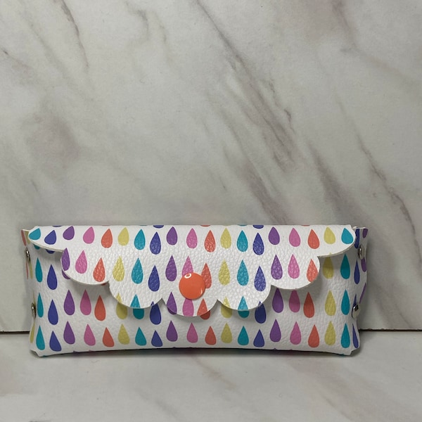 Glasses Case Pattern SVG, Sunglasses Pouch Template, Faux Leather No ...