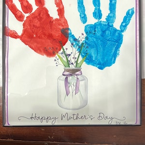 Mothers Day Crafts for Kids Printable, Preschool Gift for Mom ...