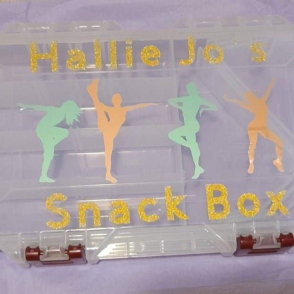 Customized Snack Box Ballet Personalized Snackle Box Custom Name Box - Etsy
