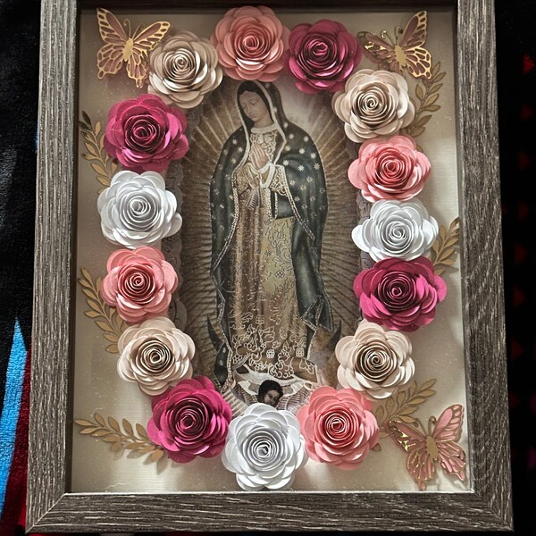 San Judas Tadeo, St. Jude Shadow Box, St. Jude, Christmas Gift, Gift ...