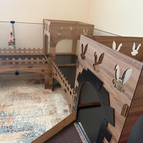 COLONY Rabbit House, Large Rabbits House, Rabbit House, Rabbit Bed ...