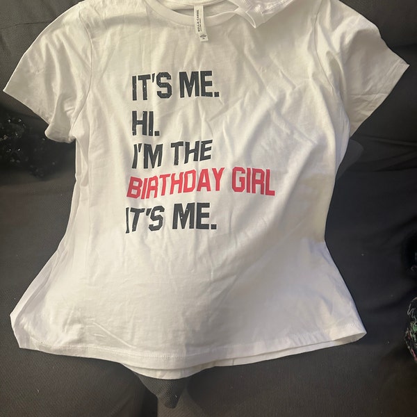 Trendy Shirts for Birthday Girl, Birthday Gift, Birthday Girl Version ...