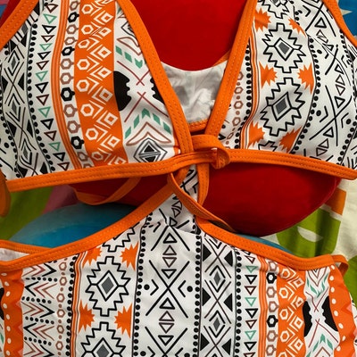 Tribal Bikini, Tribal Swimsuit, Aztec Bikini, Push up Bikini, Women ...