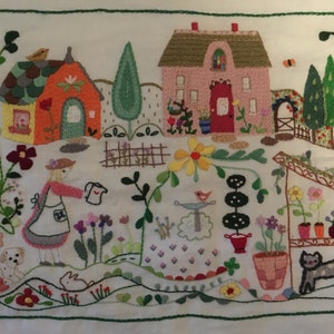 Cozy Cottage Sampler to Stitch and Embroider - Etsy