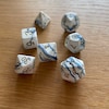 Porcelain Dice Set (made to Order) - Etsy