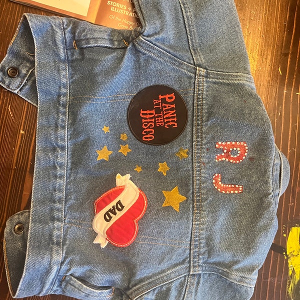 I Heart Dad, Tattoo Patch! Custom Made! - Etsy
