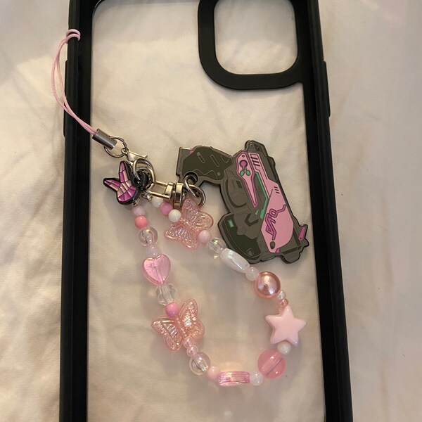 D.va Light Gun Keychain - Overwatch Dva Pistol Keychain - Dva Metal Key ...