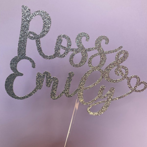 Custom Cake Topper – Birthday Cake Topper - Personalised Wedding Cake ...