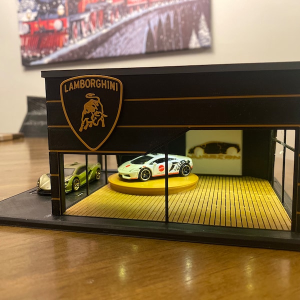 Miniature Banked Oval Race Track Diorama - Freedom Factory, Talladega ...