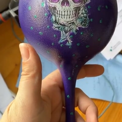 Corpse Bride Inspired Bottle Lamp and Glass Set - Etsy UK
