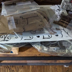 Gypsy Caravan Kit Build Your Own Vardo Wagon Mini Ships From USA - Etsy
