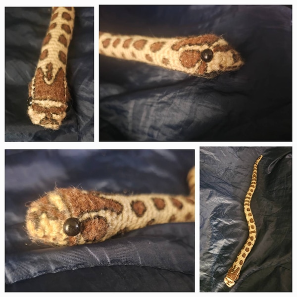 Ball Python Plush PDF Crochet Pattern - Etsy