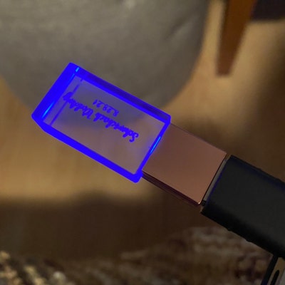 Rose Gold Crystal USB Stick. Personalized Flash Drive Wedding Memory ...