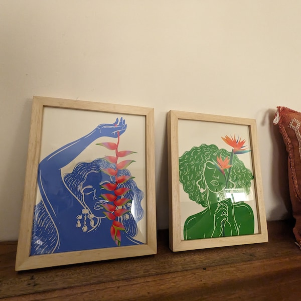 Women of Paradise - Verde Mar - Etsy