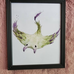 Spooky Ghost Giraffe Print | Etsy