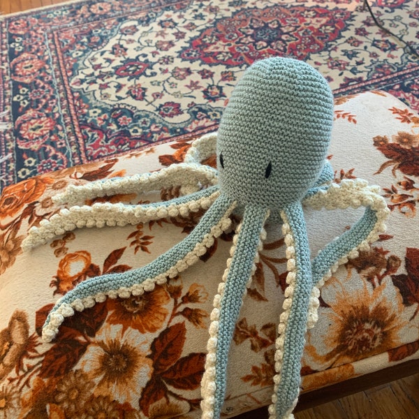 Robyn Octopus Knitting Kit. Amigurumi Octopus. Animal Knitting Kit ...