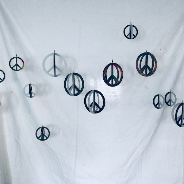 Unfinished Wooden Peace Symbol Shape - Craft - From 1" up to 46" DIY - Etsy