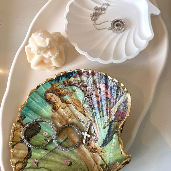 The Birth of Venus Scallop Shell Art - Etsy