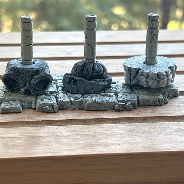 Dwarf Mine Coal Trolley Modular Platforms, Dnd Terrain Miniature, Hero ...