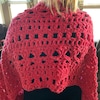 The Lesley Pocket Shawl Crochet PATTERN - Etsy