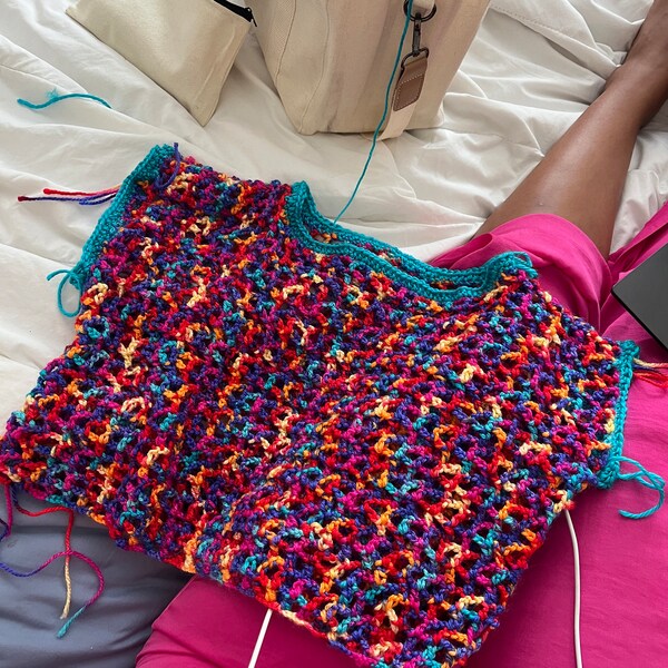A Hot Mesh Top PDF Crochet Pattern - Etsy