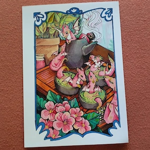 Enchanted Forest Postcard Prints - Etsy