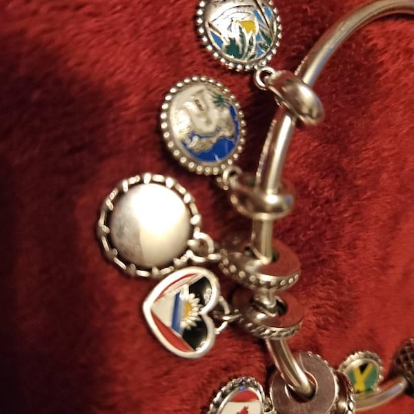 Pandora Peru Flag Dangle Charm|women Jewelry |travel Charms for ...