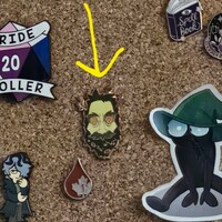 Inscryption Glow-in-the-dark Hard Enamel Pins P03, Leshy, Grimora ...