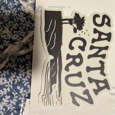 Santa Cruz Mountains Sticker Pack - Etsy