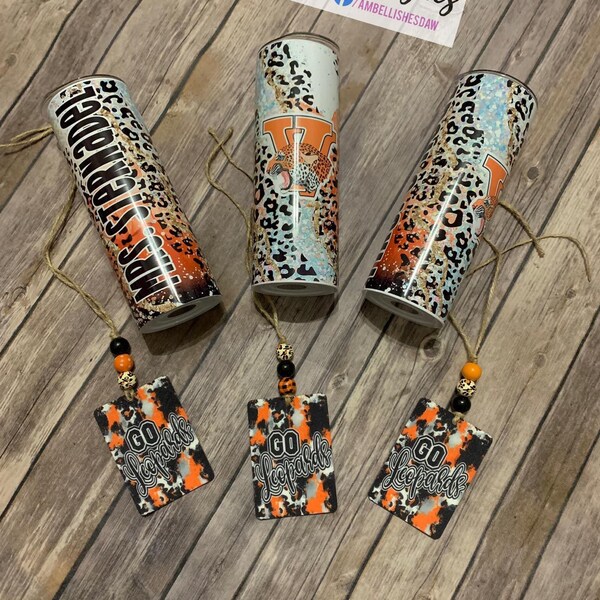 Pink Leopard Alpha Doodle, Letters for Sublimation, Alphabet Set, Cup ...