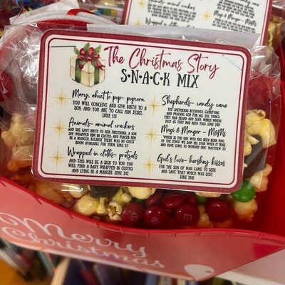 Christmas Story Snack Mix, Christmas Snacks, Christmas Snack Ideas, Kid ...