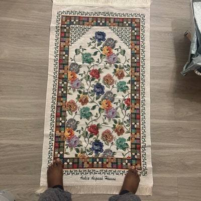 Kaaba Pattern Mat, Children's Prayer Mat, Velvet Prayer Mat, Gift for ...