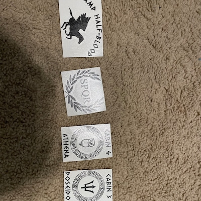 Inspired by Percy Jackson Decal Stickers Heroes of Olympus Car Decal ...