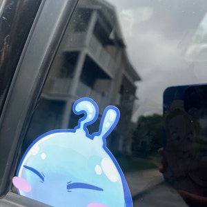 Derpy Fire Holographic Anime Game Chibi Car Laptop Vinyl Decal Sticker ...