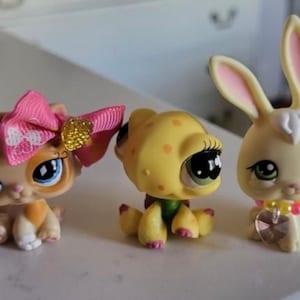 Littlest Pet Shop Rare Vintage LPS Chihuahua Dogs Accessories Lots YOU ...