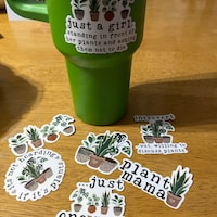 6 Mardi Gras Stickers - Etsy