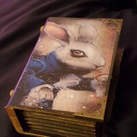 Peacock Box Jewelry Box Shabby Chic Box Peacock Gift Trinket Decoupage ...