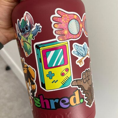 Taters, Not Haters STICKER Die Cut Sticker, Funny Food Stickers, Tater ...