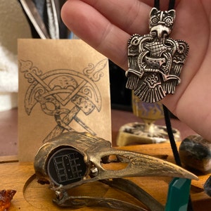 Ödeshög Mjolnir / Thor's Hammer Pendant in Sterling Silver - Etsy UK