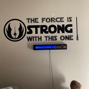 Star Wars Wall Decor Art With Color Changing LED Lights Sign - Etsy