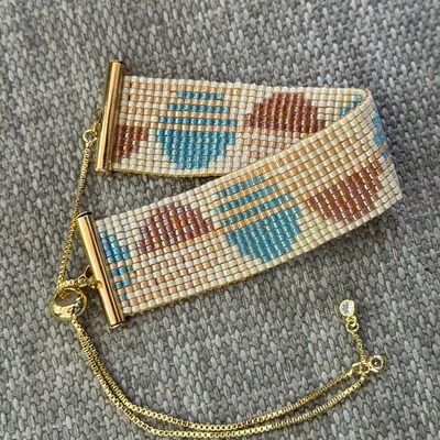 Peyote Ring Pattern, Ring Black Bead Tutorial, Geometric Beaded Ring ...