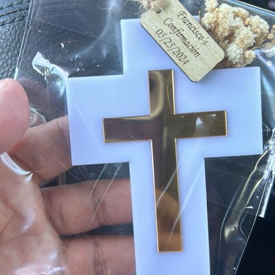 Baptism Favors Personalized Cross Magnet Bulk Baptism Favors for Boy or ...