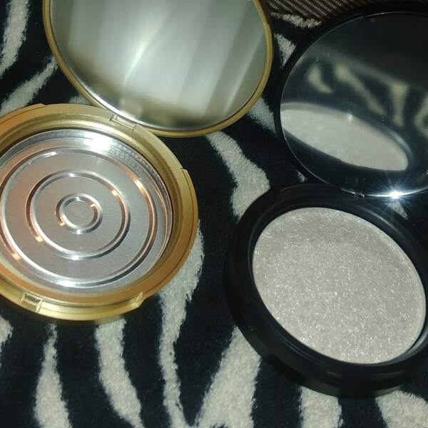 Empty Powder Compact Container /matte Mirror Compact /beauty Makeup ...