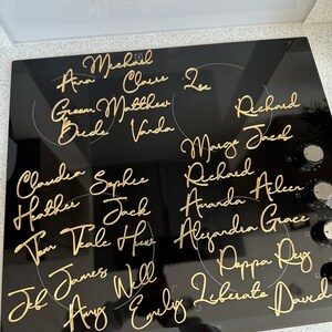Acrylic Name Place Cards Laser Cut From 3mm Acrylic. Over 200 Colours ...